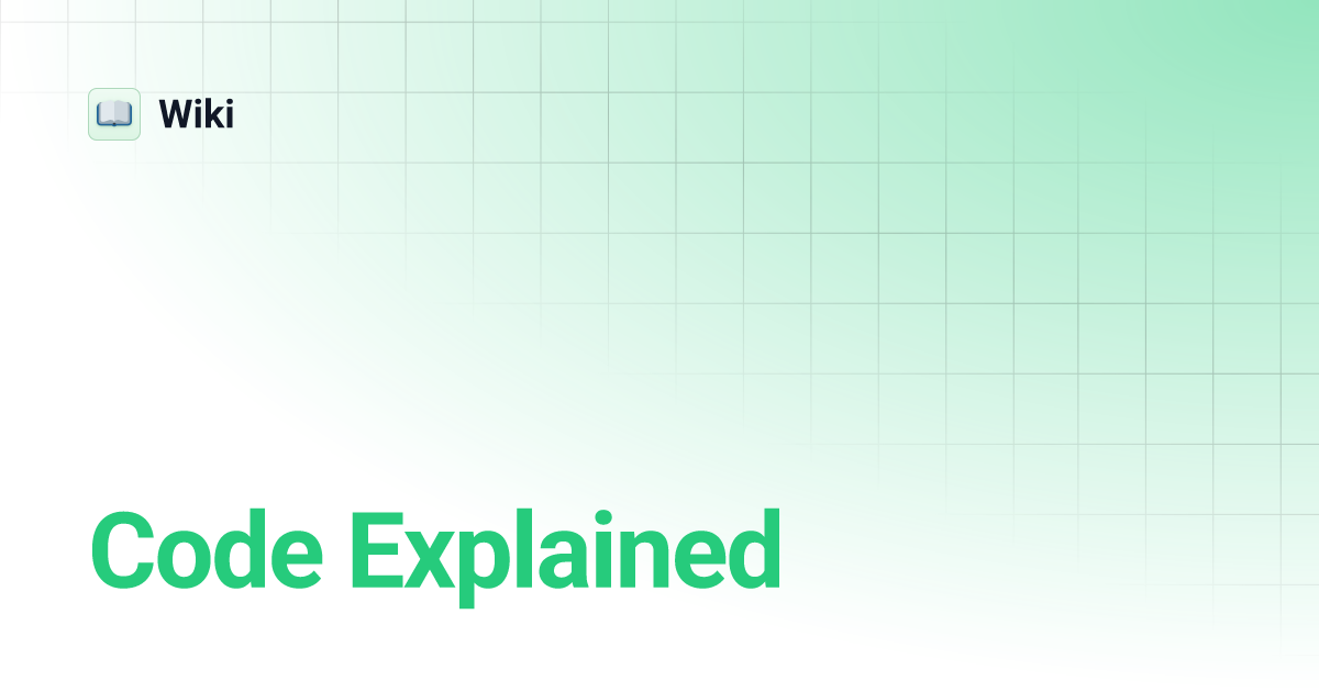Code Explained | Wiki