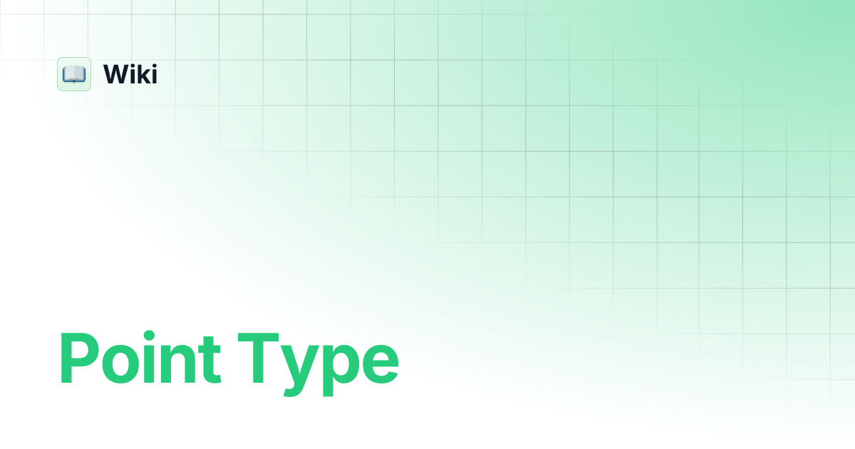 Point Type | Wiki